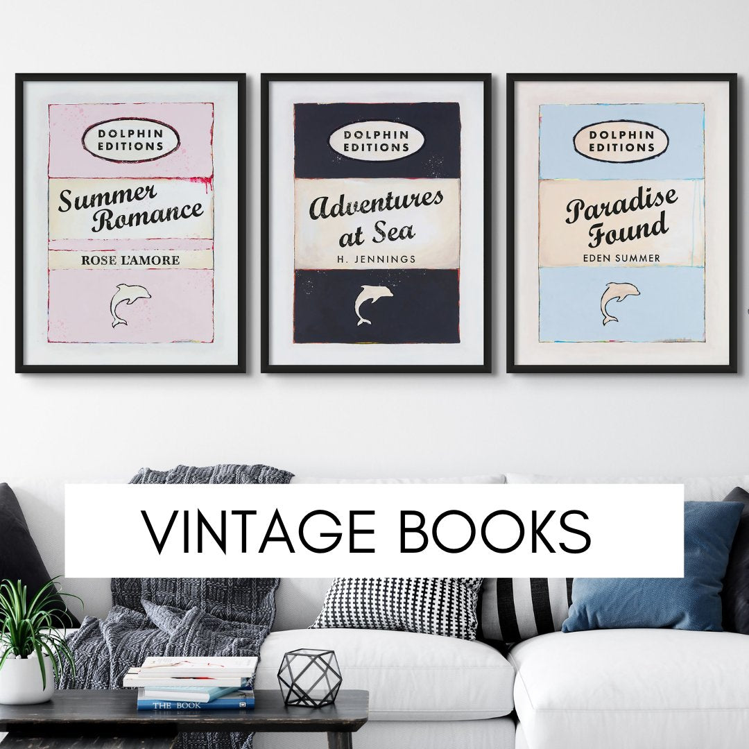 Book Cover Prints and Book Posters - Beach House Art