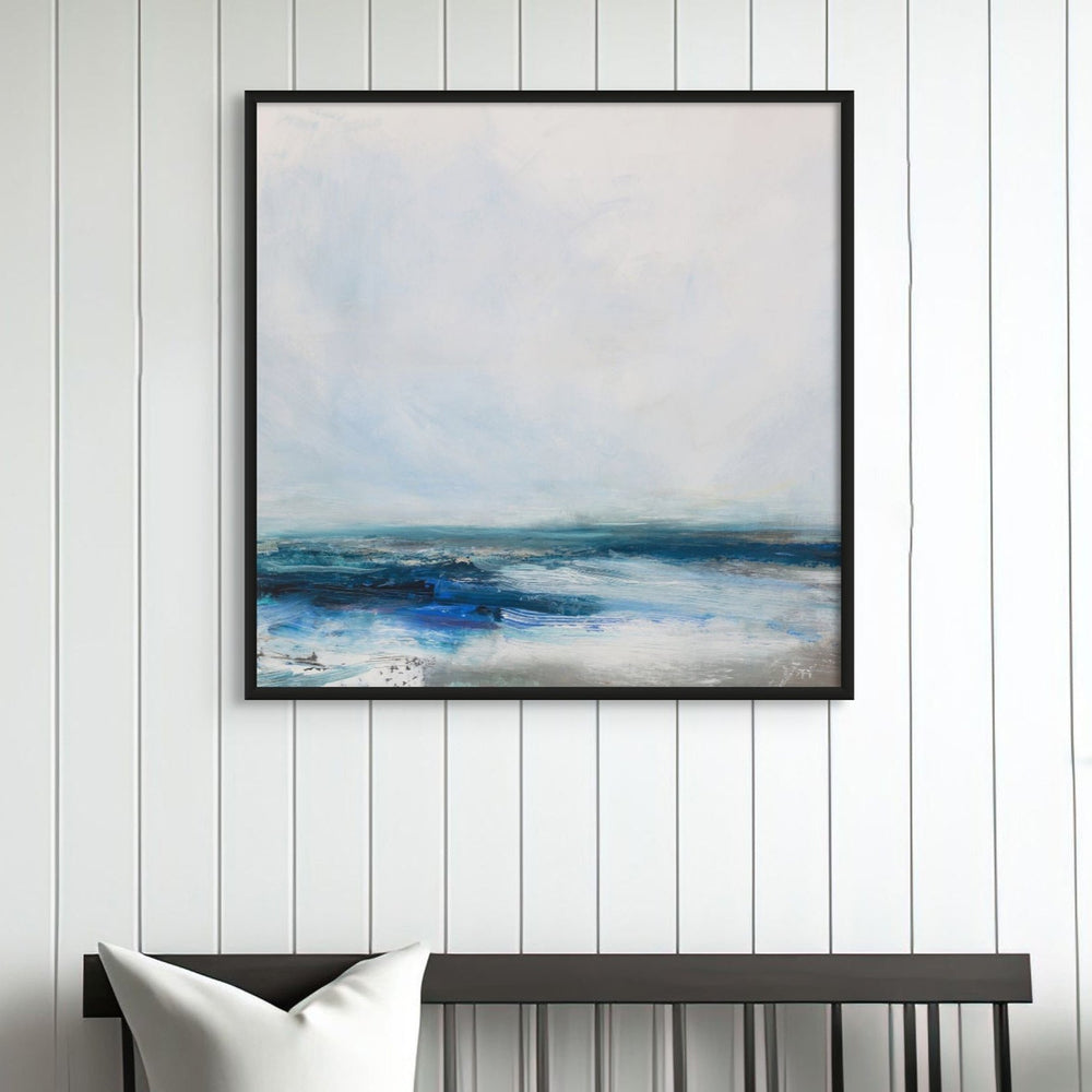 Celestial Shore Beach Painting | Coastal Visions Sea Painting Print ...