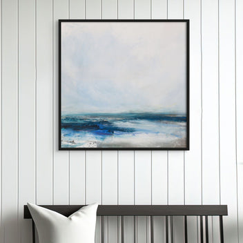Celestial Shore | Coastal Visions Sea Painting Print - Unframed – Beach ...