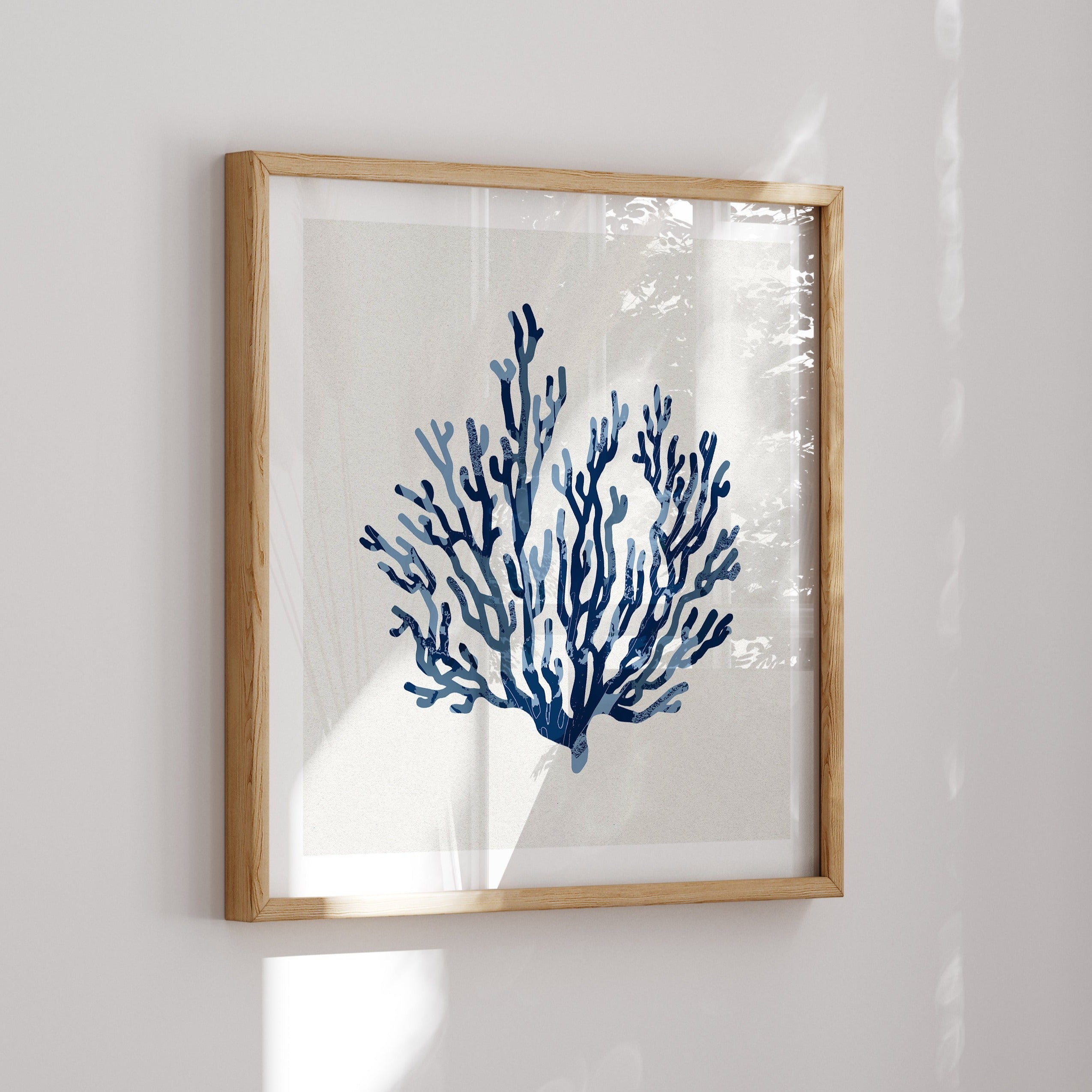 Coral wall art store