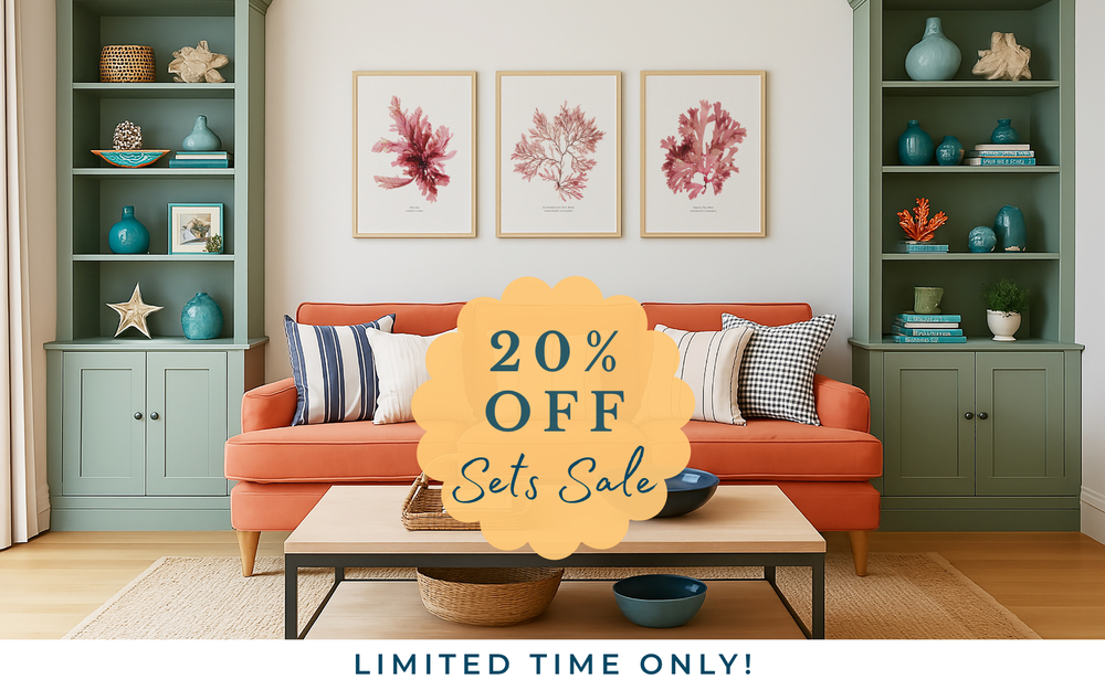Sets of 3 Wall Art – Shop Beautifully Curated Print Sets | Beach House Art