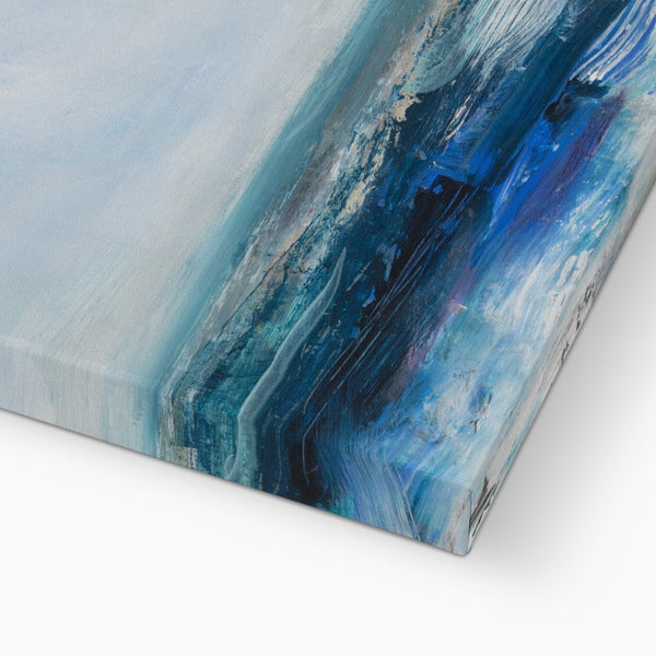 Celestial Shore | Coastal Visions Sea Painting - Unframed Canvas ...