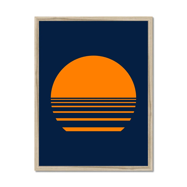 Disco Sunset - Graphic Wall Art - Beach House Art